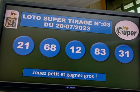 Résultats Loto SUPER tirage n°03 – LOTTO ou LOTO TOGO: DIAMANT, BENZ ...